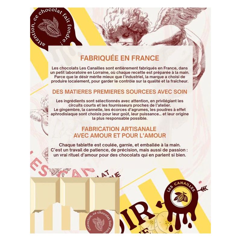 Tablette Chocolat Composees - Base Chocholat Blanc / Pistache - 100...