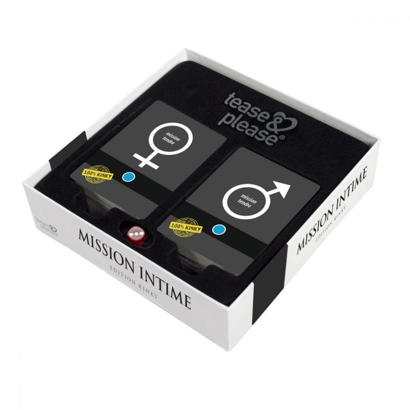 Jeu Mission Intime 100% Kinky (FR) pas cher sur La Boutique du Poppers